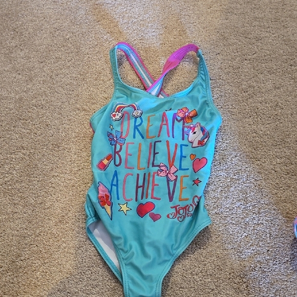JoJo Siwa | Swim | Jojo Siwa Kids Swimwear Blue And Pink | Poshmark